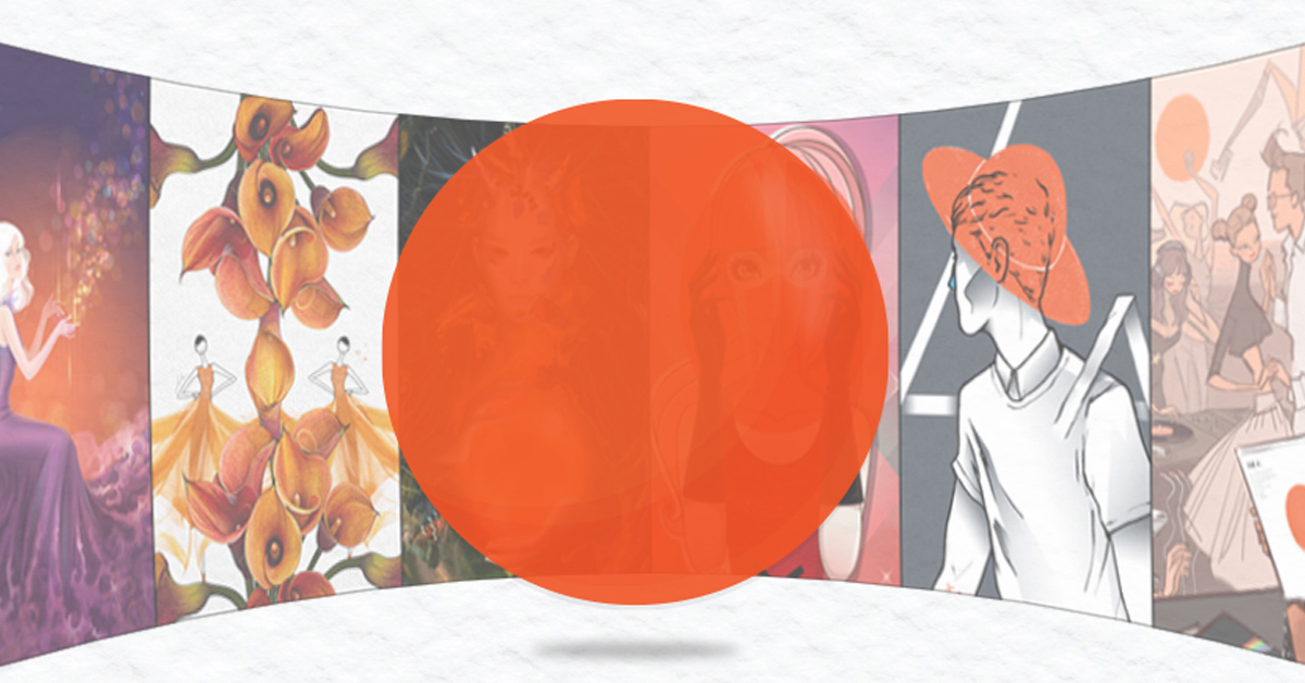 The Orange Dot Project – Draw A Dot | Toronto Live Sketch Artists and ...